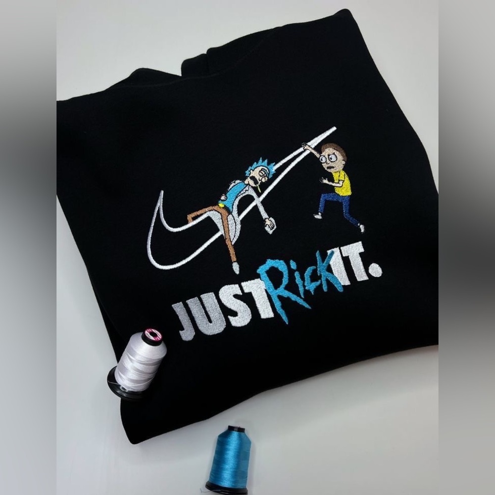 Limited Rick And Morty X Just Rick It Embroidered Gym… - Gem